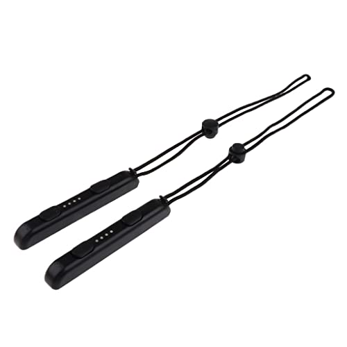Baosity Strap -Con Strap for Switch Game Controller, Portable Wristband Carrying Rope - Black (2-Pack)
