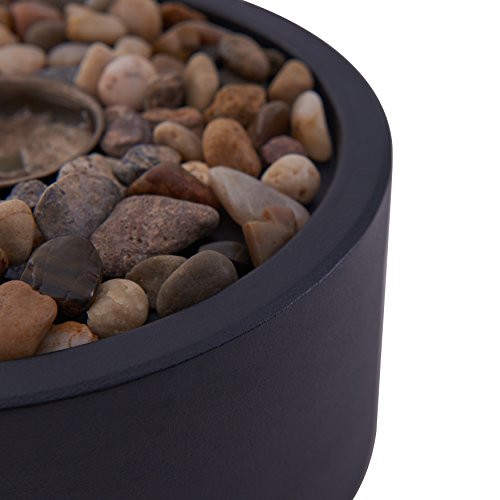 Danya B. Indoor/Outdoor Portable Tabletop Fire Pit β Clean-Burning Bio Ethanol Ventless Fireplace - Small