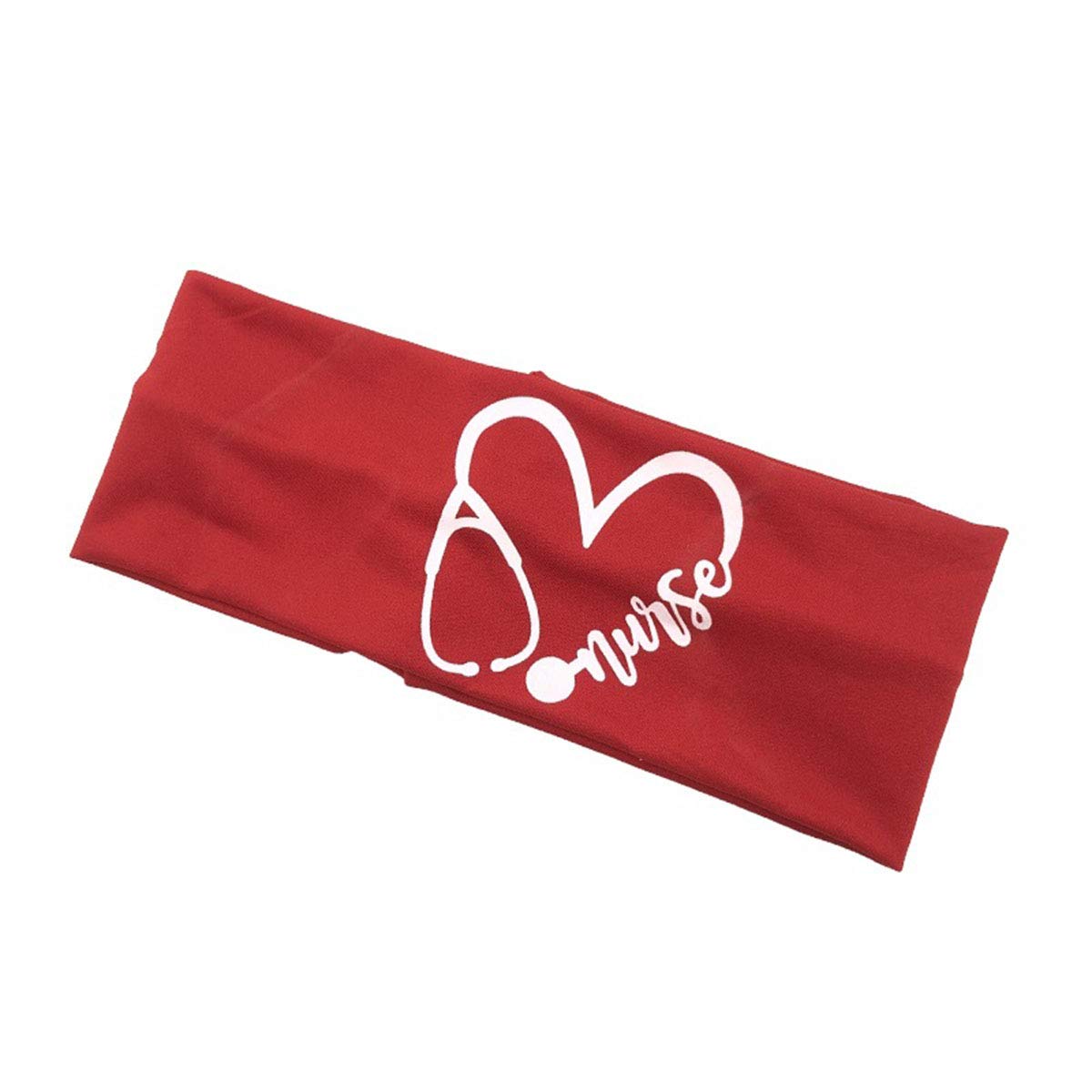 Asufegucd Headbands for Women with Buttons for Face Mask Ear Saver Headband for Nurses Elastic No Slip Hair Bands Workout (ASDJY0114)