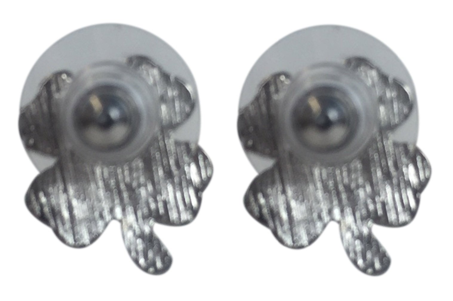 Artisan Owl - Irish Shamrock Green Crystal Good Luck Charm Clover Stud Earrings