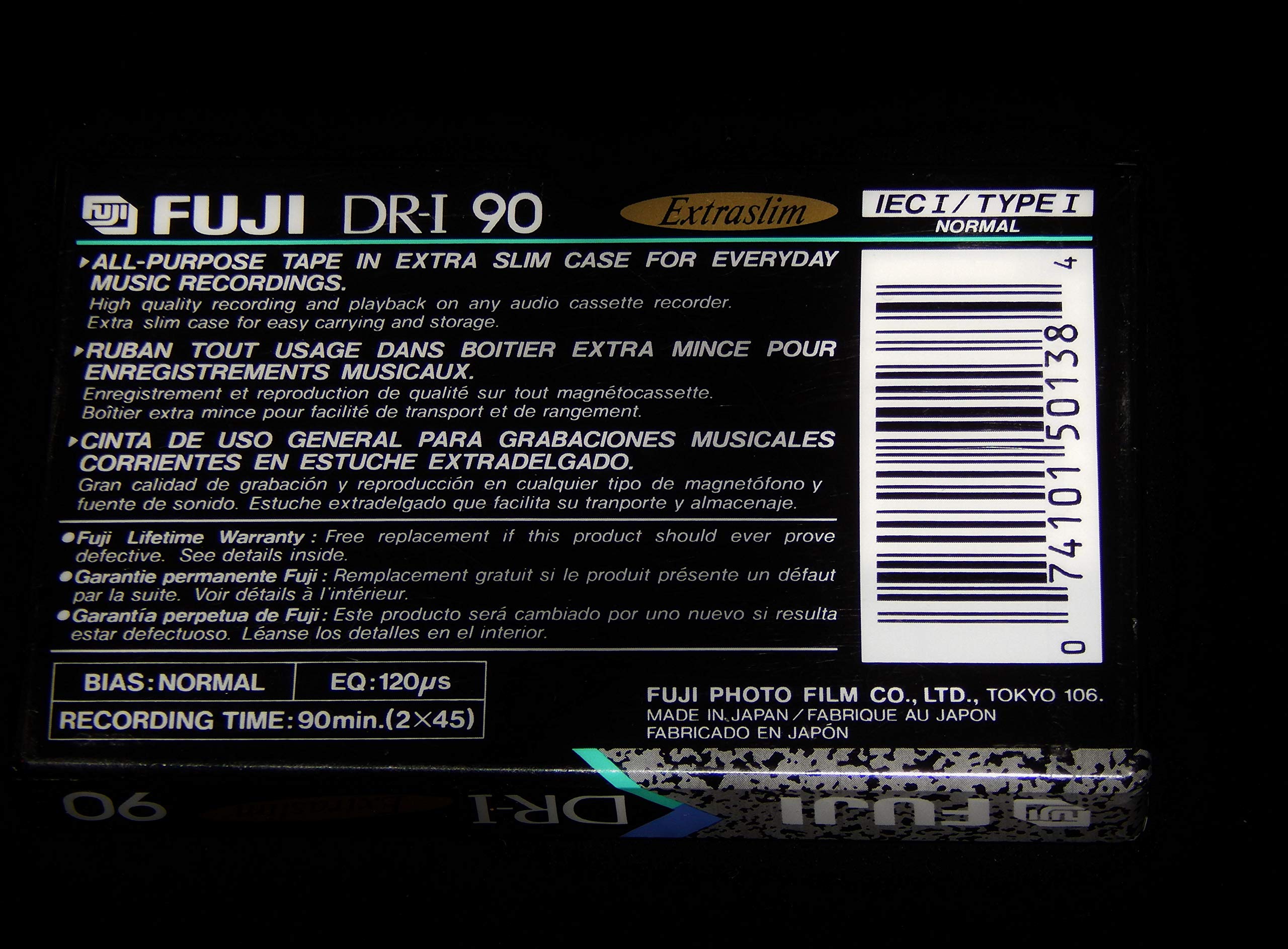 Fuji DR-I 90 Audiocassette