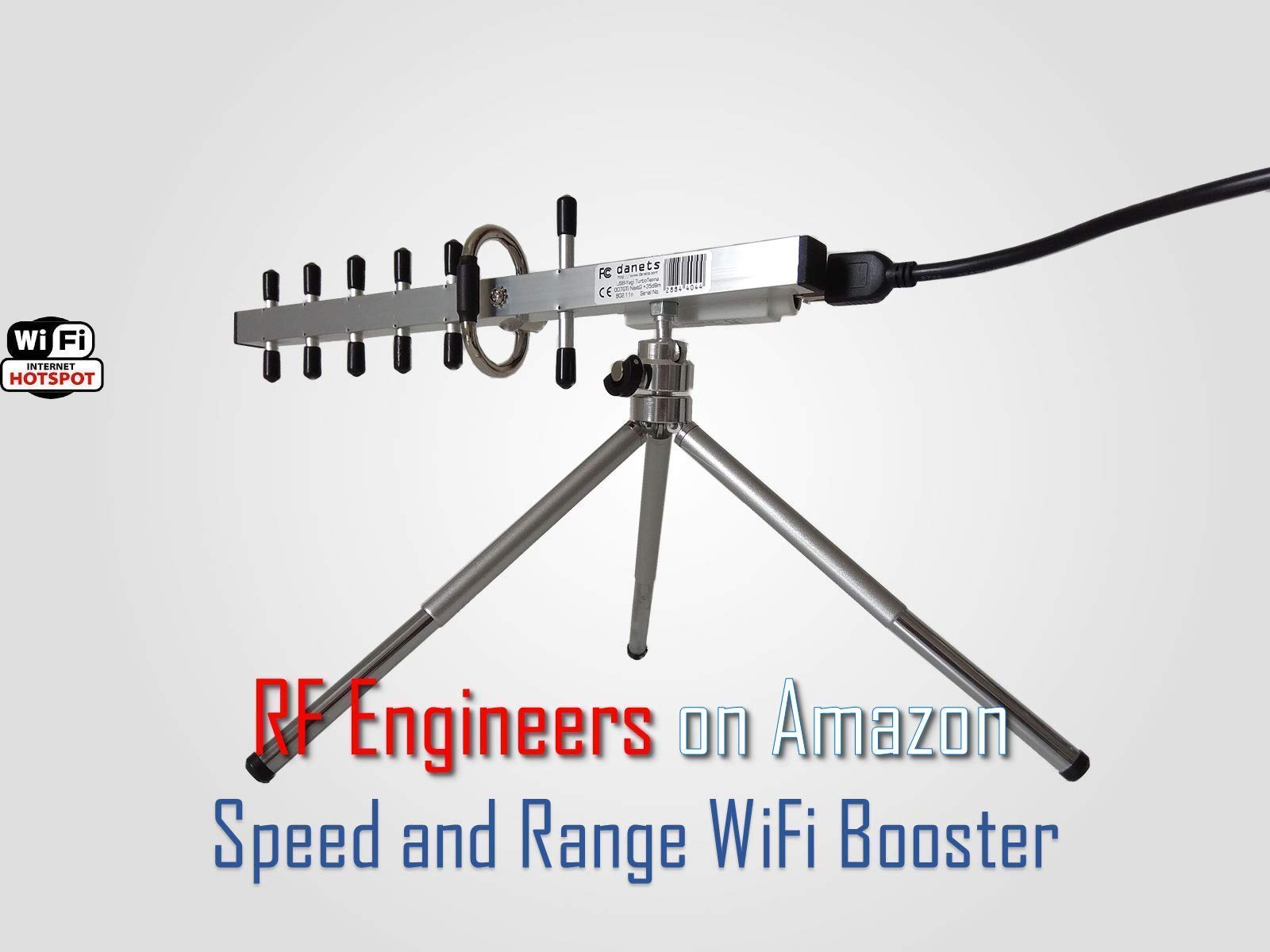 NextG USB-Yagi Plug & Play 11N Long Range WiFi Antenna 2200mW