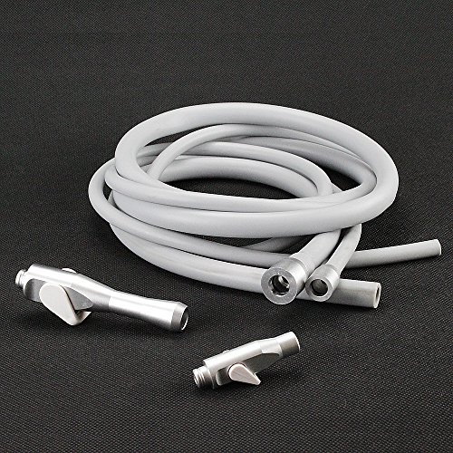 Melleco Dental Saliva Ejector Suction Valves SE/HVE Tip Adaptor + 2 Tubing Hose TuBES