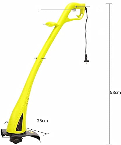 Electric Pruning Machine Household Garden Mower Lawn Mower 400W30 Rice Noodle (Color : Yellow, Size : 400W Lawn Mower)