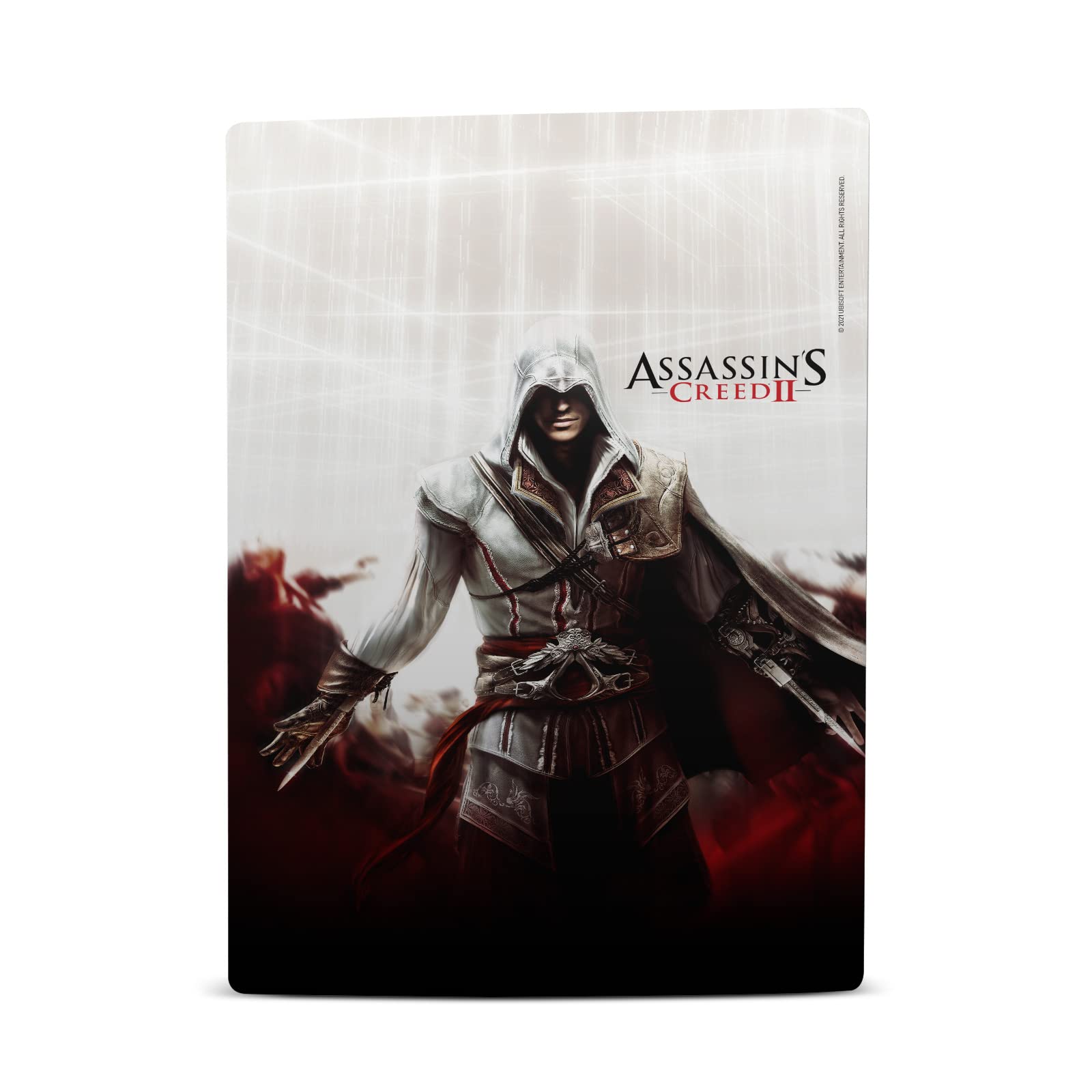Head Case Designs Officially Licensed Assassin's Creed Cover Art II Graphics Matte Vinyl Faceplate Sticker Gaming Skin Decal Cover Compatible With Sony PlayStation 5 PS5 Digital Edition Console