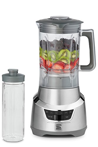 Kenmore Elite 76773 1.3 Horsepower Blender with Single Serve Cup in Stainless Steel