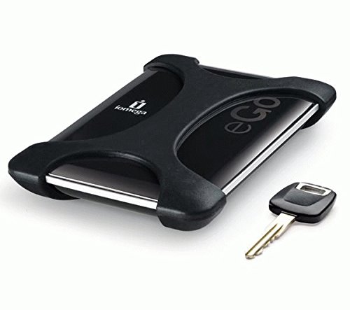 Iomega eGo Blackbelt Mac Edition 1 TB FireWire 800/FireWire 800/USB 2.0 Portable External Hard Drive 35115 (Black)