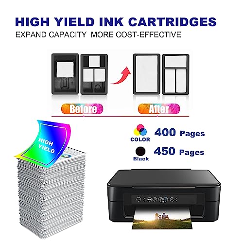 BAOYAN Compatible for 275XL and 276XL Ink Cartridges Combo Pack for TS3522 TS3520 TS3500 TR4720 TR4700 TR4722 (2-Pack)