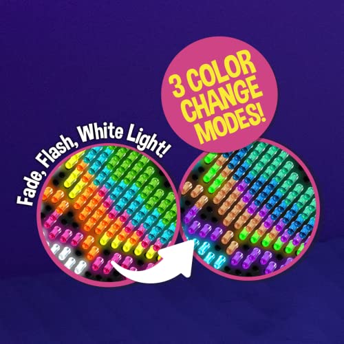 Lite Brite Oval High Definition - Light Up Toy β 650 Mini Pegs, 8 HD Design Templates, Great Gift for Girls and Boys Ages 6+