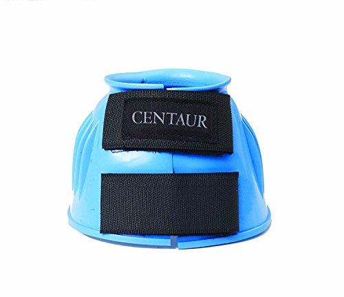 ER Centaur Rib PVC Dbl Tab Bell Boots - Size:XLarge Color:Light Blue
