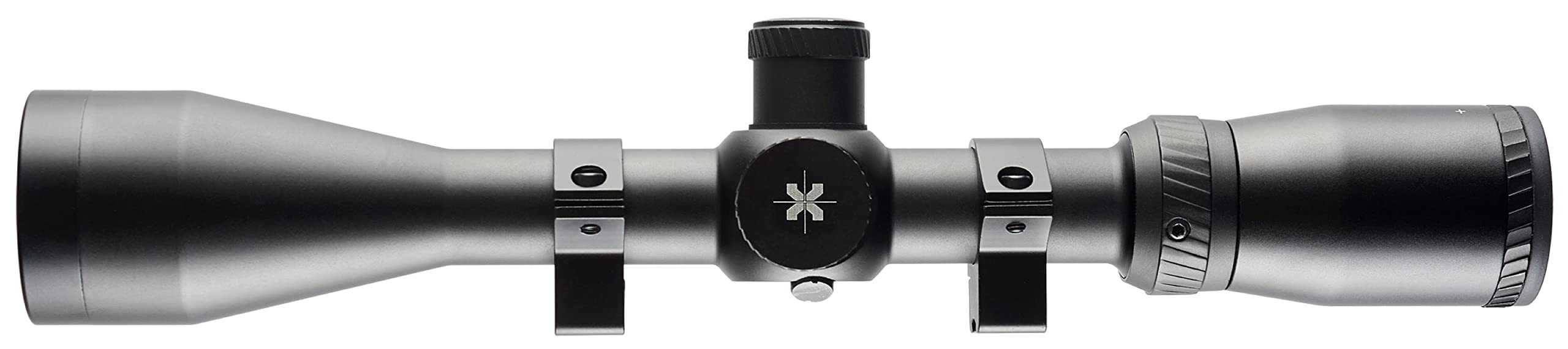 Axeon Optics 4-16x44mm EDR Etched Dot Reticle Adjustable Parallax Rifle Scope for Hunting - Includes 11mm Gun Scope Mounting Rings