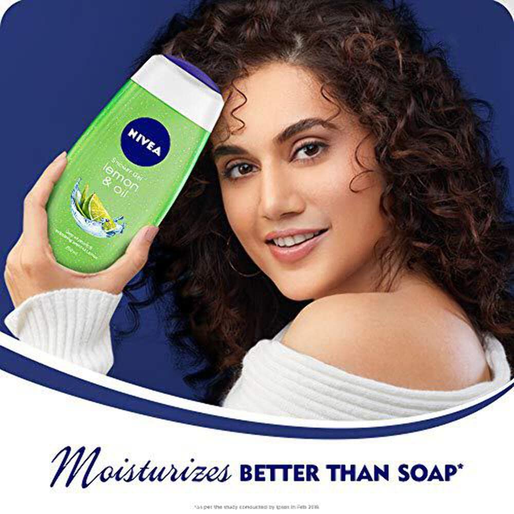 Nivea Bath Care Lemon And Oil Shower Gel, 250ml