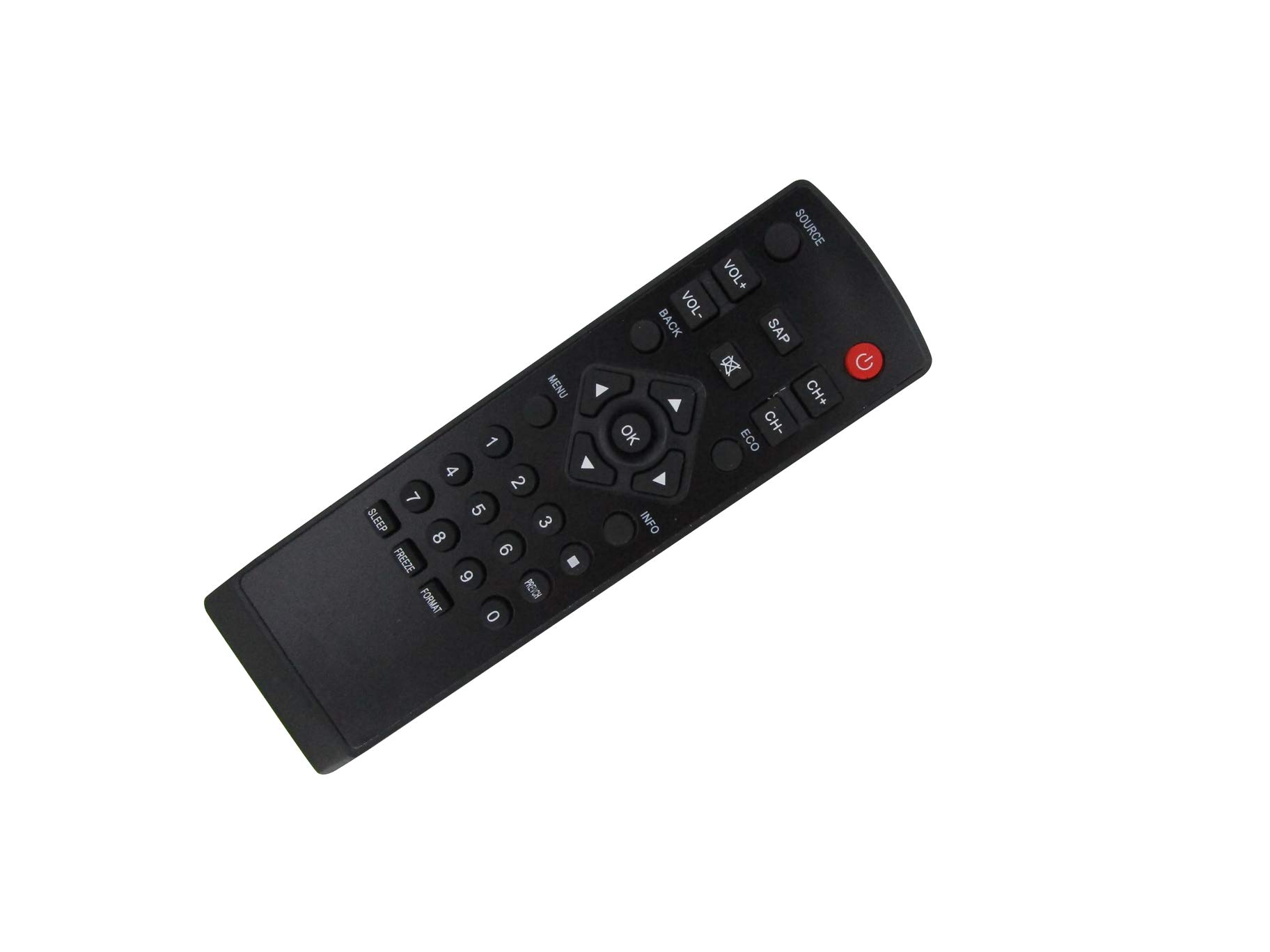 HCDZ Replacement Remote Control for Emerson NF601UD NF604UD LC195EM82 LC195EM87 SLC195EM8 SLC195EM82 LC200EM8 LC200EM8A LC200EM8G LED LCD HDTV TV