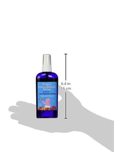 MoonDance Soaps Diaper Lotion Potion Cleansing Spray, 4 Oz Tea Tree & Lavender, Natural No-Rinse Cleanser and Moisturizer for Baby's Bottom