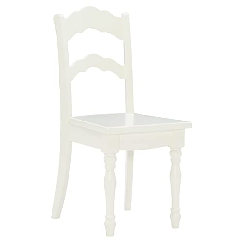 Powell Furniture Table and 2 Chairs, Cream Youth, Kid Size Chat Set