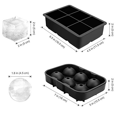 Ice Cube Trays , Tray Balls, Ice Cube Mould Ice Tray Ice Cube Trays Silicone Ice Ball Mould Long Ice Cube Tray Ice Cube Tray Silicone Sphere Ice Moulds Large Ice Cube Tray B (Color : B)