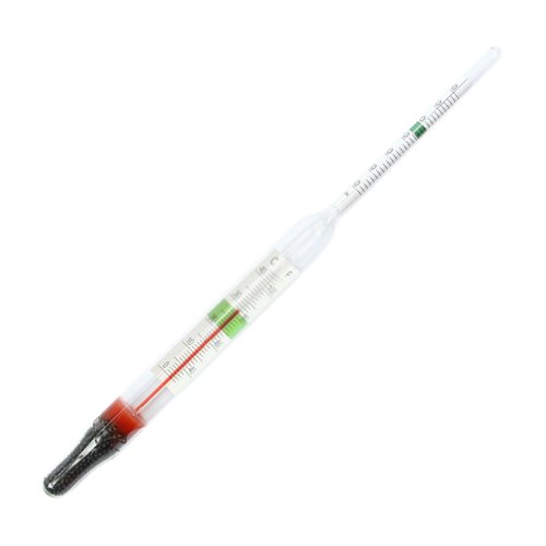 Estone Aquarium Glass Float Hydrometer With Thermometer Salt Marine