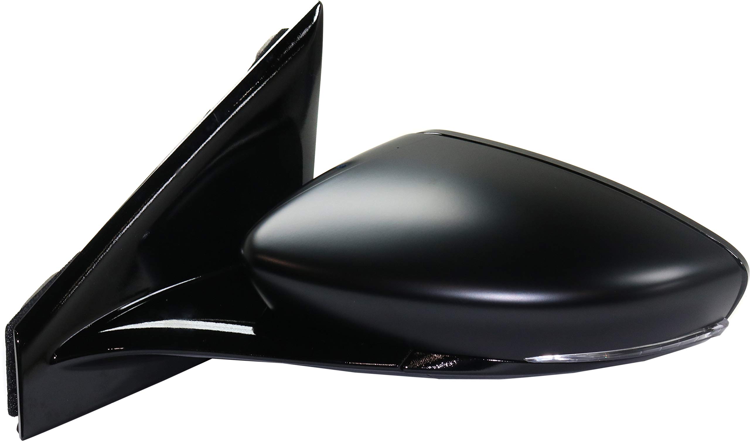 Kool Vue Driver Side Power Heated Mirror for Chrysler 200 2015-2017 With Signal Light; Without Blind Spot Monitor, Memory, Puddle Lamp & Auto-Dimming Paintable