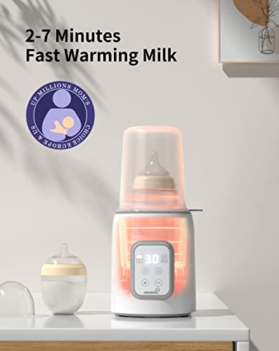 GROWNSY Baby Bottle Warmer & Bottle Sterilizer