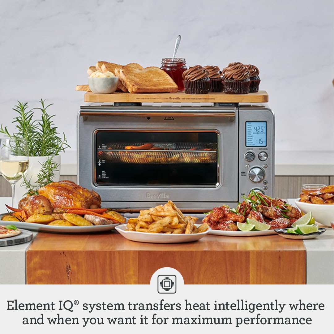Breville RM-BOV860BSS1BUS1 Smart Oven Air Fryer, Brushed Stainless Steel (Renewed)