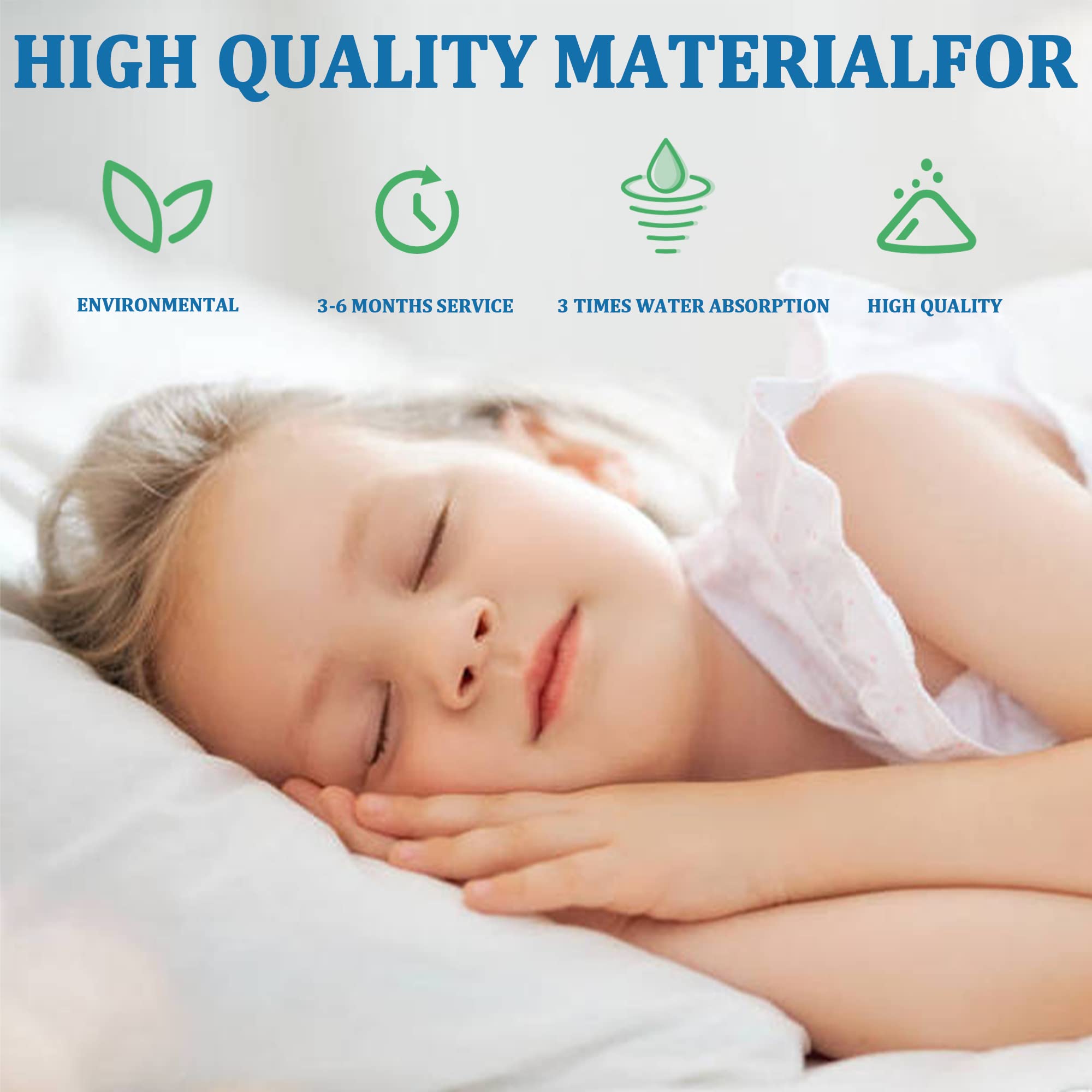 Cenipar 6 Pack WF2 Humidifier Filters Replacement for Kaz for Vicks Humidifier Filters V3100, V3500, V3700, V3900 Enviracaire ECM-500 Sunbeam SCM1118 SCM1119 SCM1120 Series WA-8D