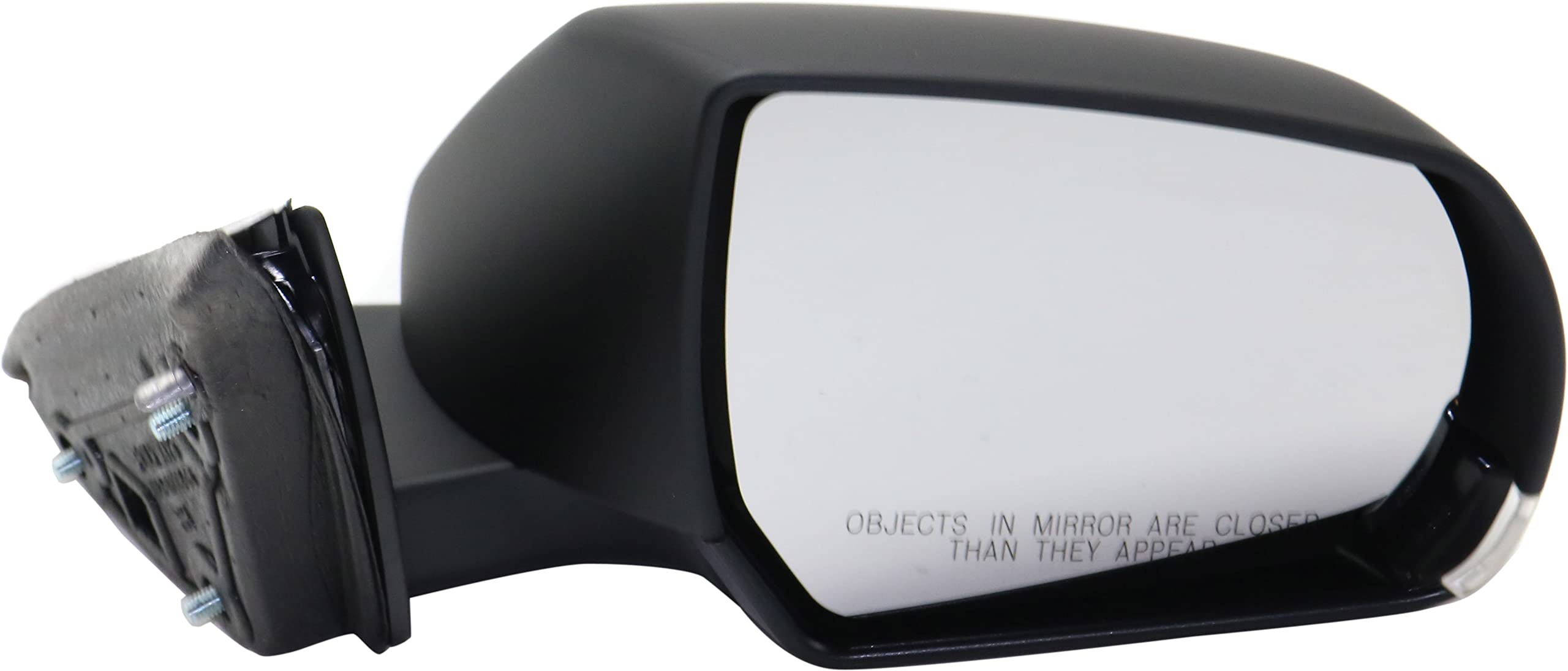 Kool Vue Driver & Passenger Side Power Heated Mirrors for Cadillac ATS 2013 With Signal Light, Memory & Puddle Lamp Paintable For Models Without Side Object Sensor