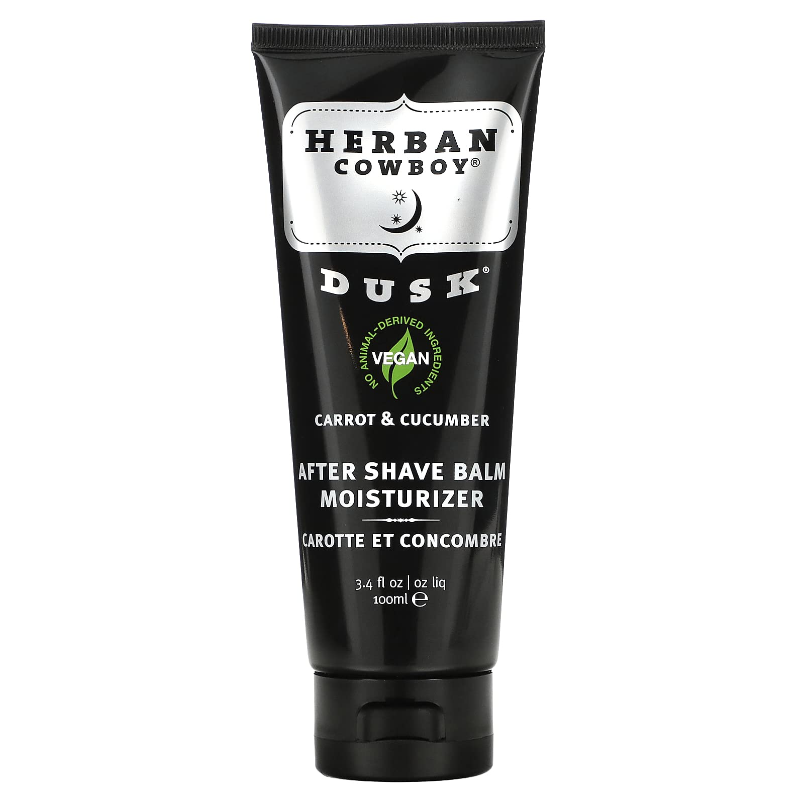 Herban Cowboy Dusk Soothing After Shave Balm Moisturizer, 3.4 Fluid Ounce
