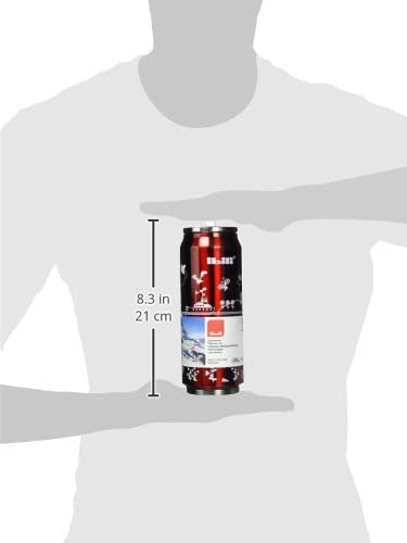 IBILI Thermos can Eco 500 ml of Stainless Steel, Red/Silver, 7 x 7 x 20 cm