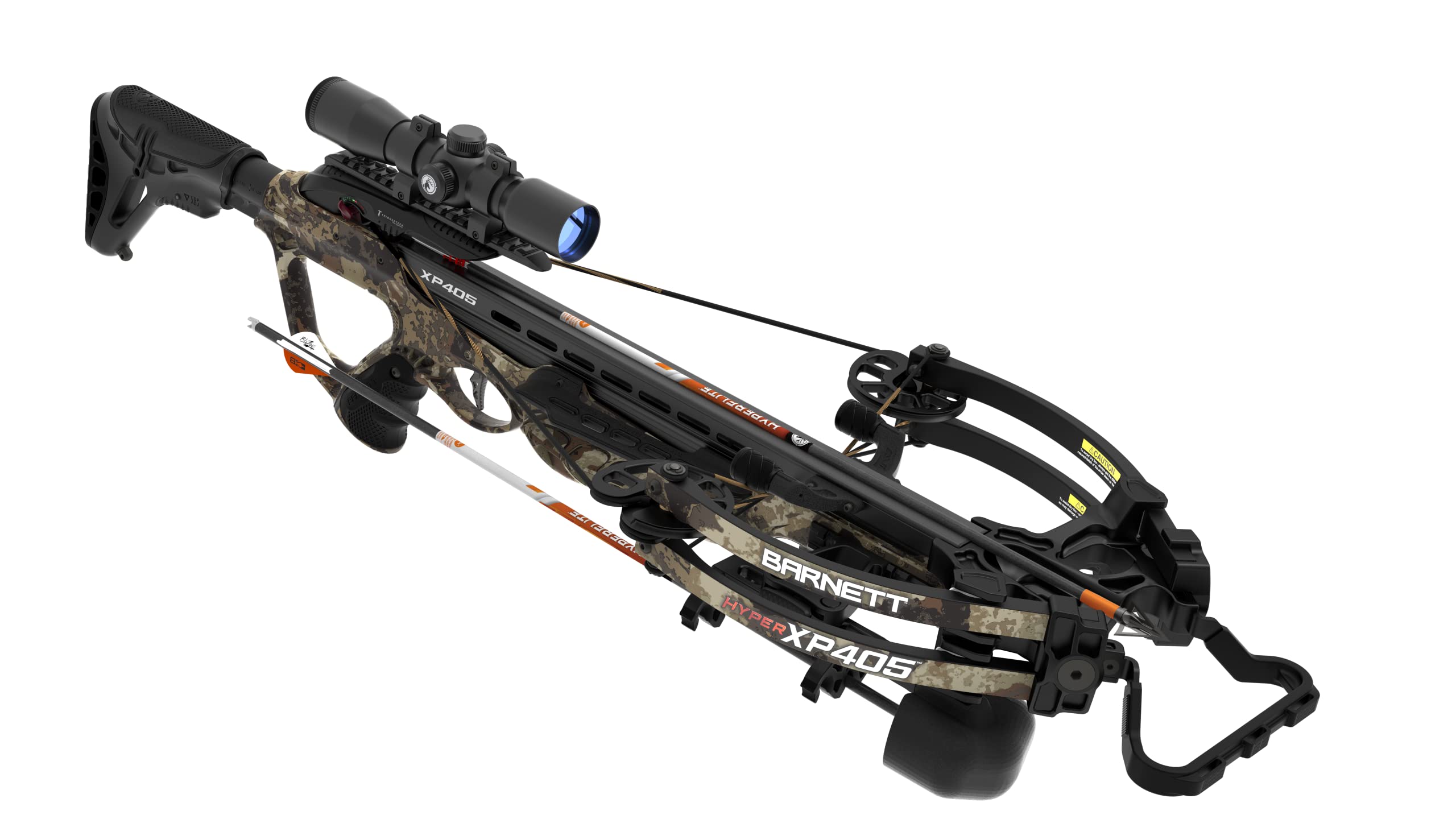 Barnett Hyper XP 405 Crossbow + Barnett 22" Hyperflite Crossbow Arrows (5 Pack)