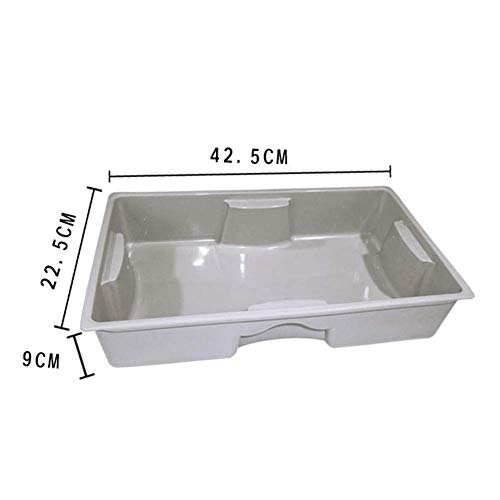 for Storage Organizer,Shelving Unit on Wheels,Hospital Equipment Trolley with Drawer/White/54 * 37 * 98Cm, PIBM, White, 64 * 44 * 98Cm