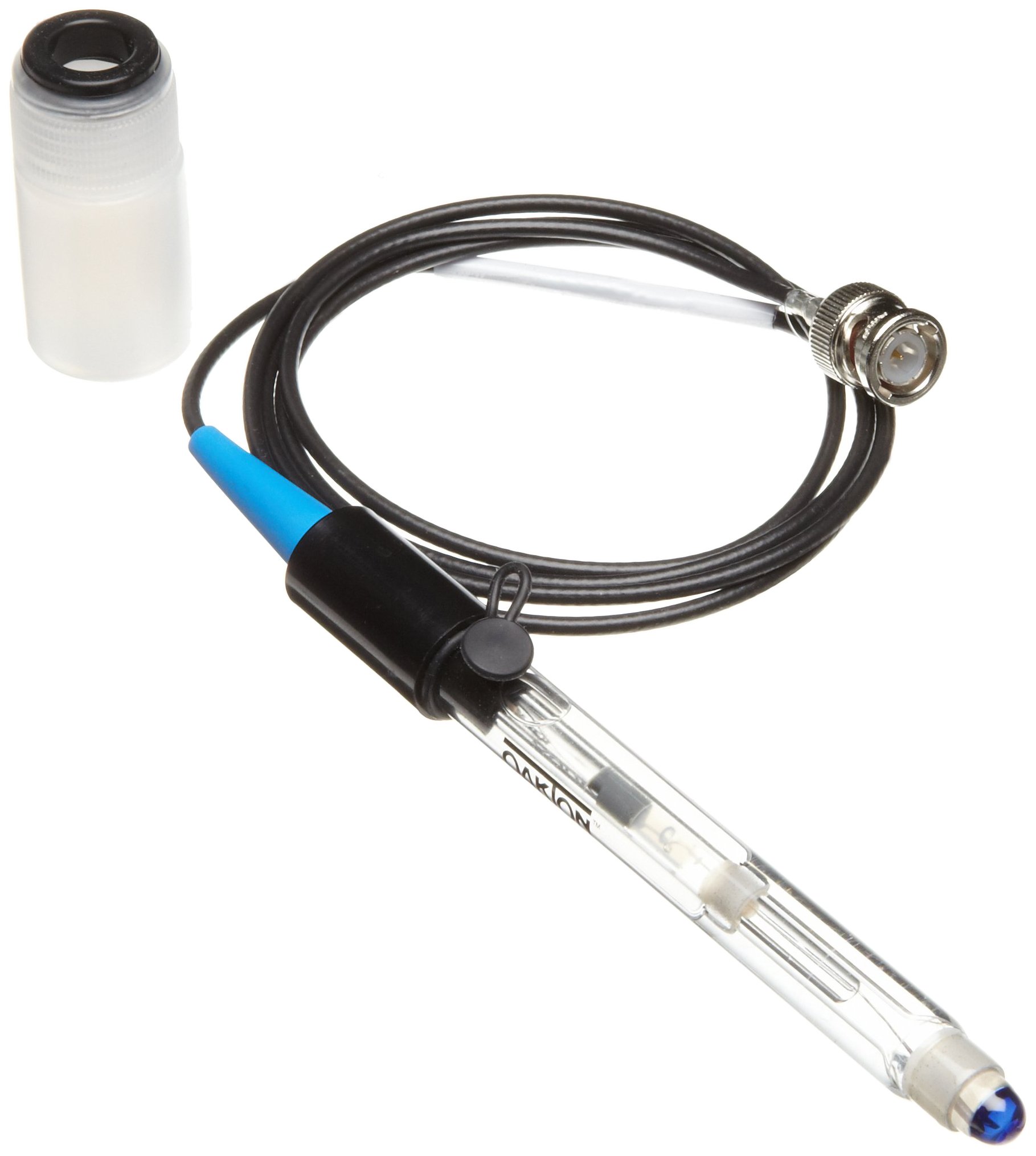 Oakton 12mm Double-Junction Glass Body Refillable pH Electrode, Standard, 0 - 12 pH Range