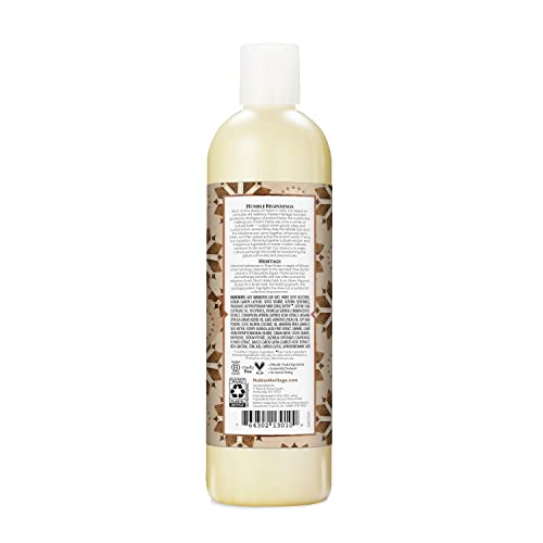 Nubian Heritage Body Wash Raw Shea Butter for Dry Skin Paraben Free Body Wash, 13 oz