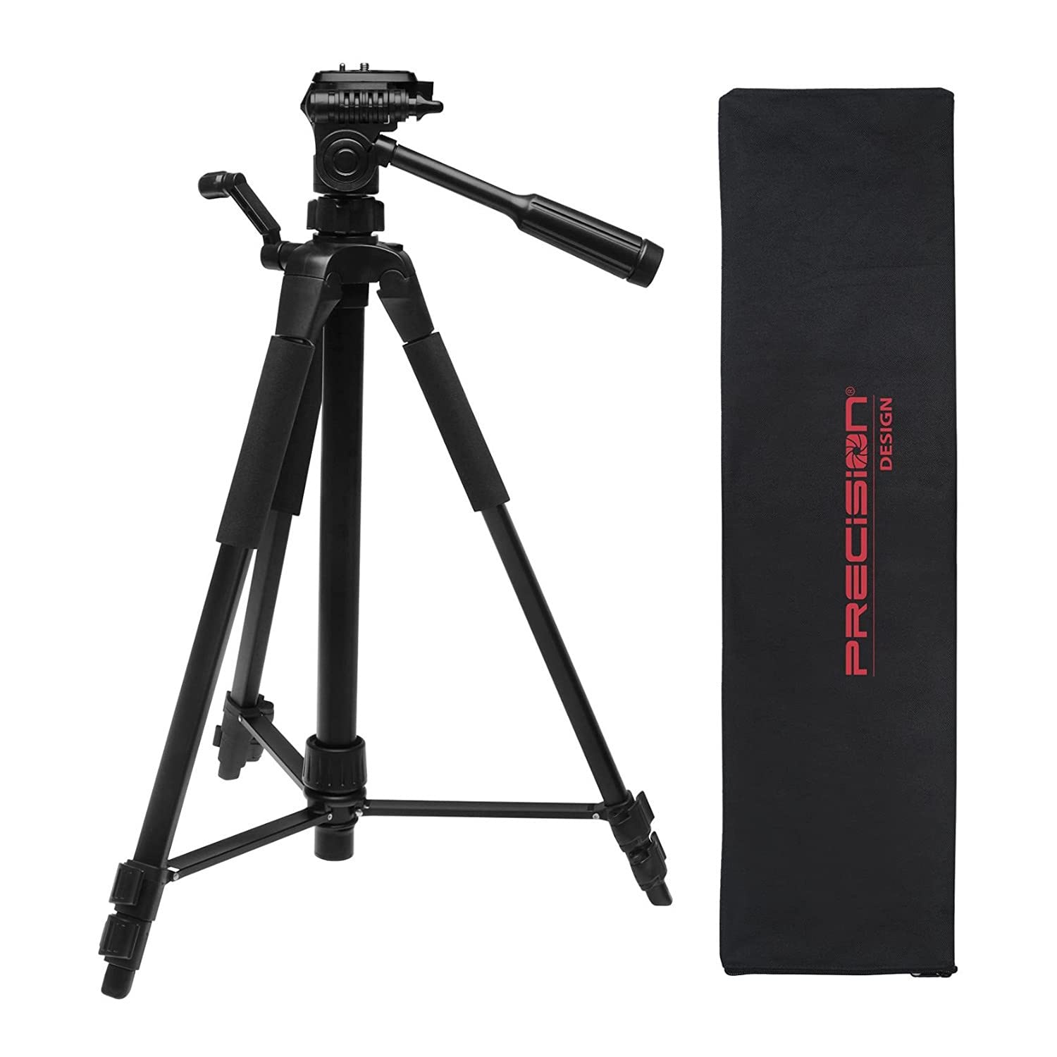 Pocket Radar Ball Coach/Pro-Level Speed Training Tool and Radar Gun Bundle with 360-Degree Rotating Tripod Mount and Tripod Stand with Carrying Bag and Rechargeable Batteries (3 Items)