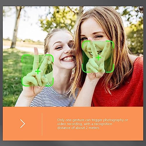 Folding Dual 4k Hd Aerial Drone, Fpv Camera Remote Control Toy For Boys Girls, Obstacle Avoidance Optical Flow Positioning Remote Control Quadcopter, Headless Mode, One Button Start Speed Control (Orange)