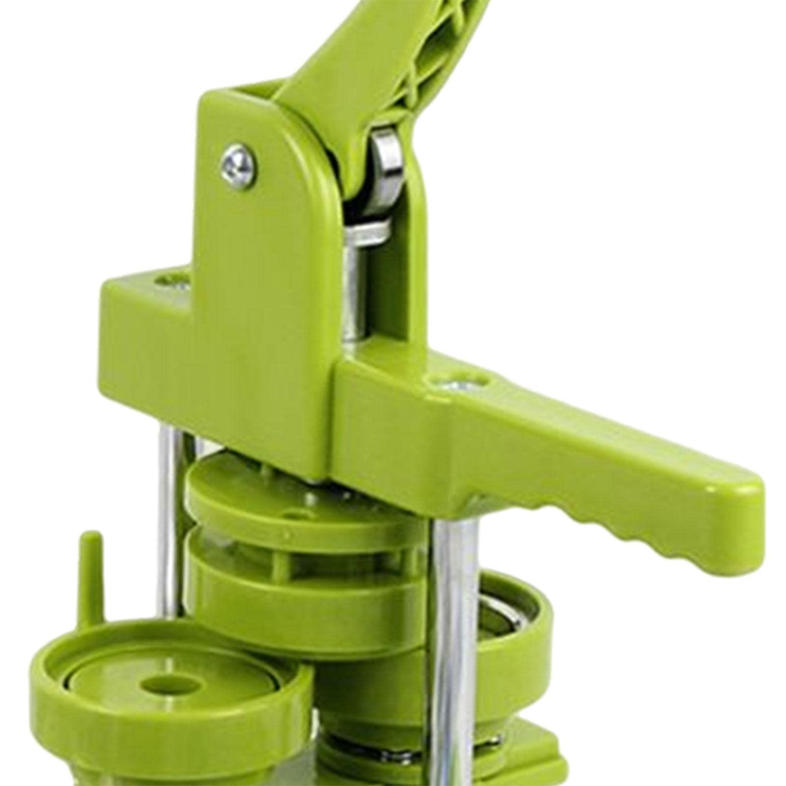 Almencla Button Maker Machine Badge Punch Press Children Craft Supplies Model Making Tool Round Pin Button Pin Button Maker Press Machine Kit DIY