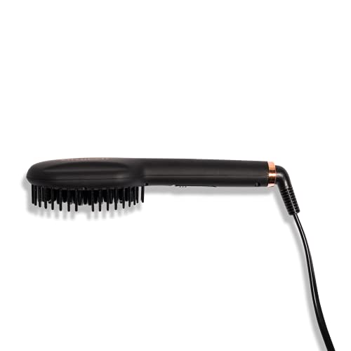 amika polished perfection mini straightening brush