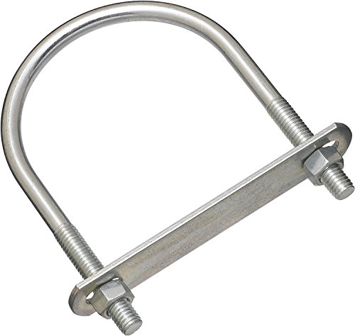 National Hardware N222-224 2190BC U Bolt in Zinc plated