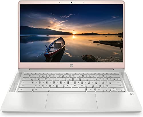 HP 2023 14" HD IPS Touchscreen Chromebook, Intel Celeron N Processor Up to 2.80GHz, 4GB Ram, 128GB SSD, Ultra-Fast WiFi, Chrome OS (Renewed)