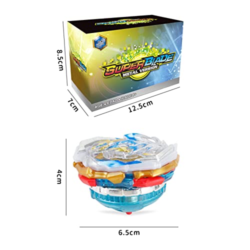 FANSETOYUMA Bey Battle Tops Hybrid Metal Fusion Burst Gyro with 4D Launcher Grip (B-154)