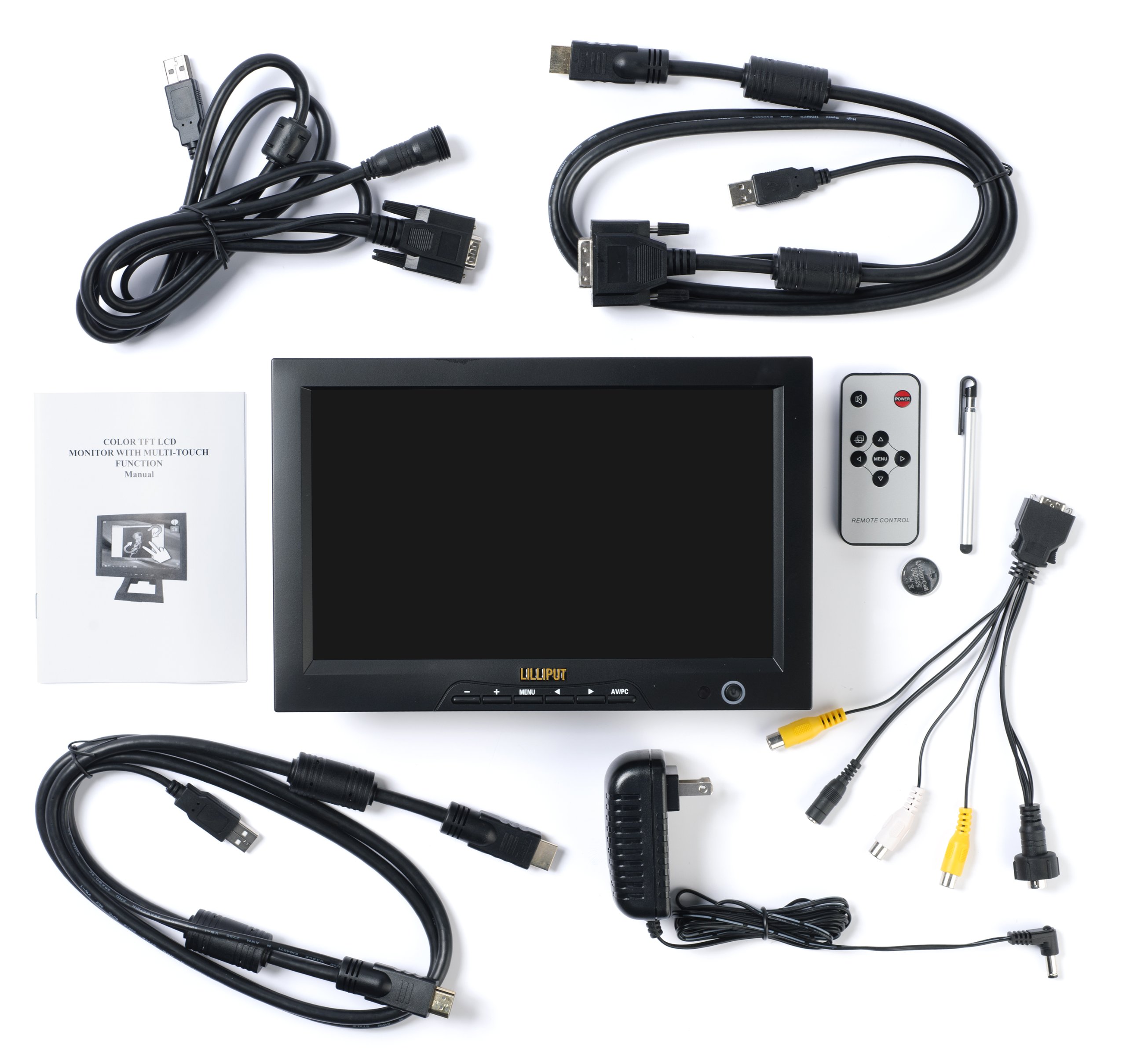 LILLIPUT 10.1" Fa1012-np/c/t Hdmi Input Multi-Touch Monitor by Viviteq
