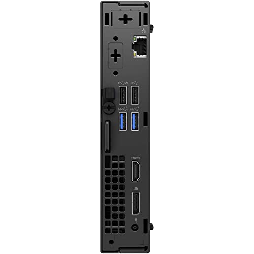 Dell Optiplex 3000 Home & Business Mini Desktop (Intel i5-12500T 6-Core, 16GB RAM, 512GB PCIe SSD, Intel UHD, WiFi, Bluetooth, HDMI, USB 3.2, Display Port, Black, Win 10 Pro) Refurbished (Renewed)