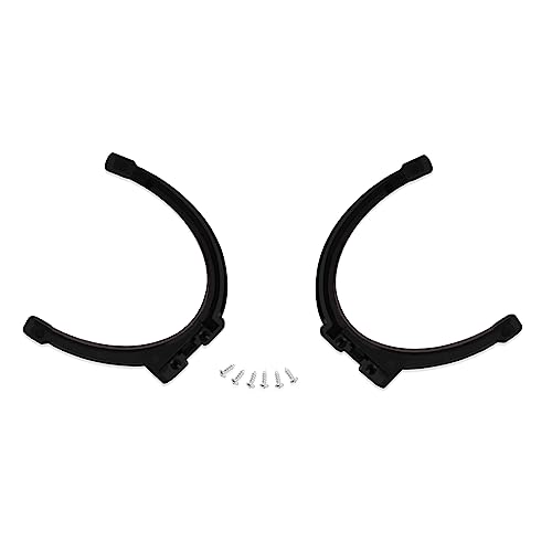 HQPARRTS Headset Earcup Parts Yokes Bails Stirrups and Screws Compatible with Bose X Aviation Headset A10(A10 KIT- Both Sides)