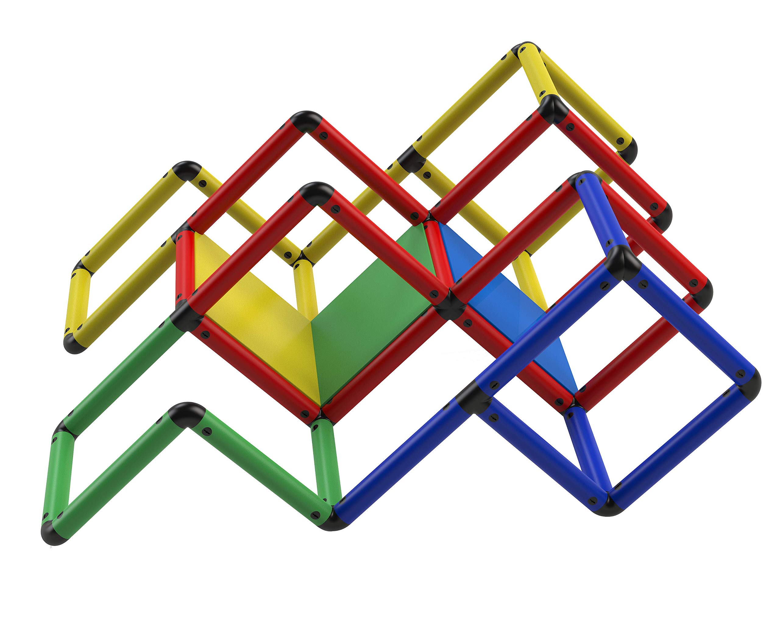 Funphix Classic 316 Piece Construction Toy Set - Building Play-Structures for Indoors & Outdoors - Fun & Educational Learning Toys for Ages 2 to 12