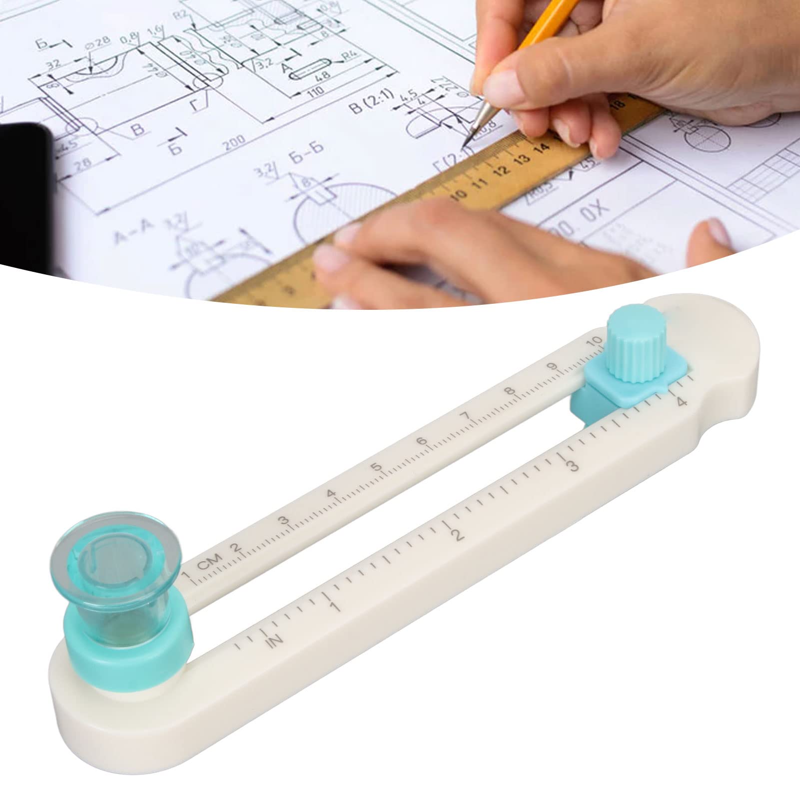 Circle Cutter Paper Trimmer Scrapbooking Circular Cutter Craft Cutting Tool, Cutter for Cardstocks Circle Paper Cutter for DIY Greeting Cards