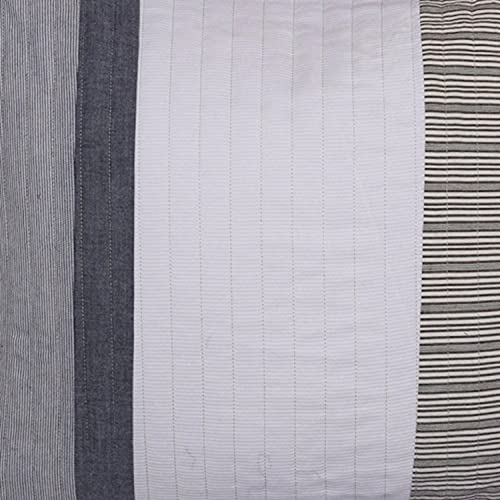 Nautica | Tideway Collection | Sham - 100% Cotton, Envelope Closure, Pre-Washed for Extra Comfort, Standard Sham, Slate Blue