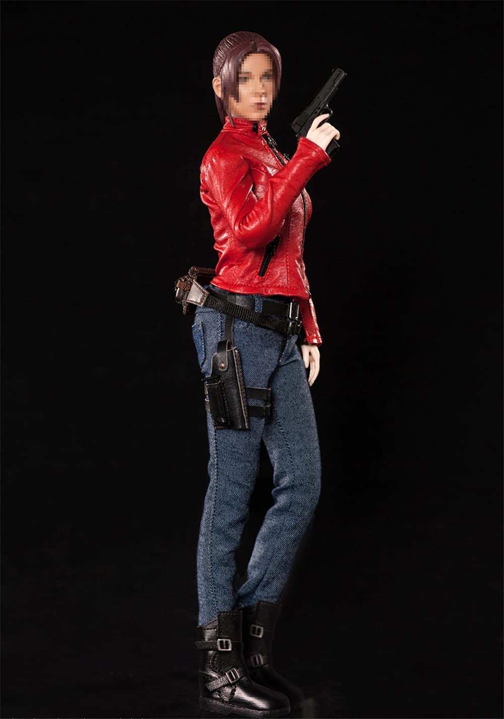 HiPlay 1/6 Scale Female Seamless Action Figure Set- Zombie Killer, Head+Costume+Accessory Full Set - 12 inch Super Flexible Figure Doll Set SET-021