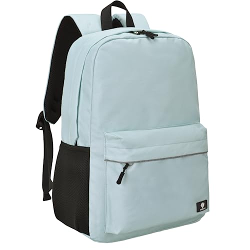 Fenrici Backpack for Teen Girls, Boys, Aesthetic Kids' Bookbags for School or Travel with Padded Laptop Compartment, Sage Green
