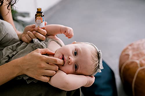 Punkin Butt Teething Oil - 1 oz - 100% Natural Teething Relief for Babies - Proprietary Blend Includes Chamomile, Sunflower, Peppermint, and Clove Oil - Baby Teething Relief with No Added Chemicals