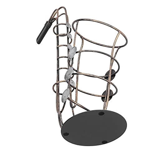 Horoper Decor Wine Holder Wine Rack, Wine Bottle Holder Metal Figurines Saxophone Practical Crafts Home Decoration Accessories,Wine Bottle Storage, Home Bar Decor Crafts
