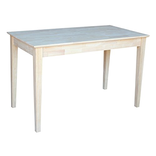 International Concepts Basic Desk with Drawer, Unfinished